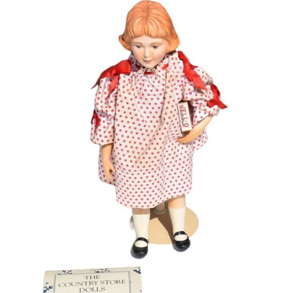 Franklin | Toys | Vintage 8s Franklin Heirloom Jello Girl Porcelain ...